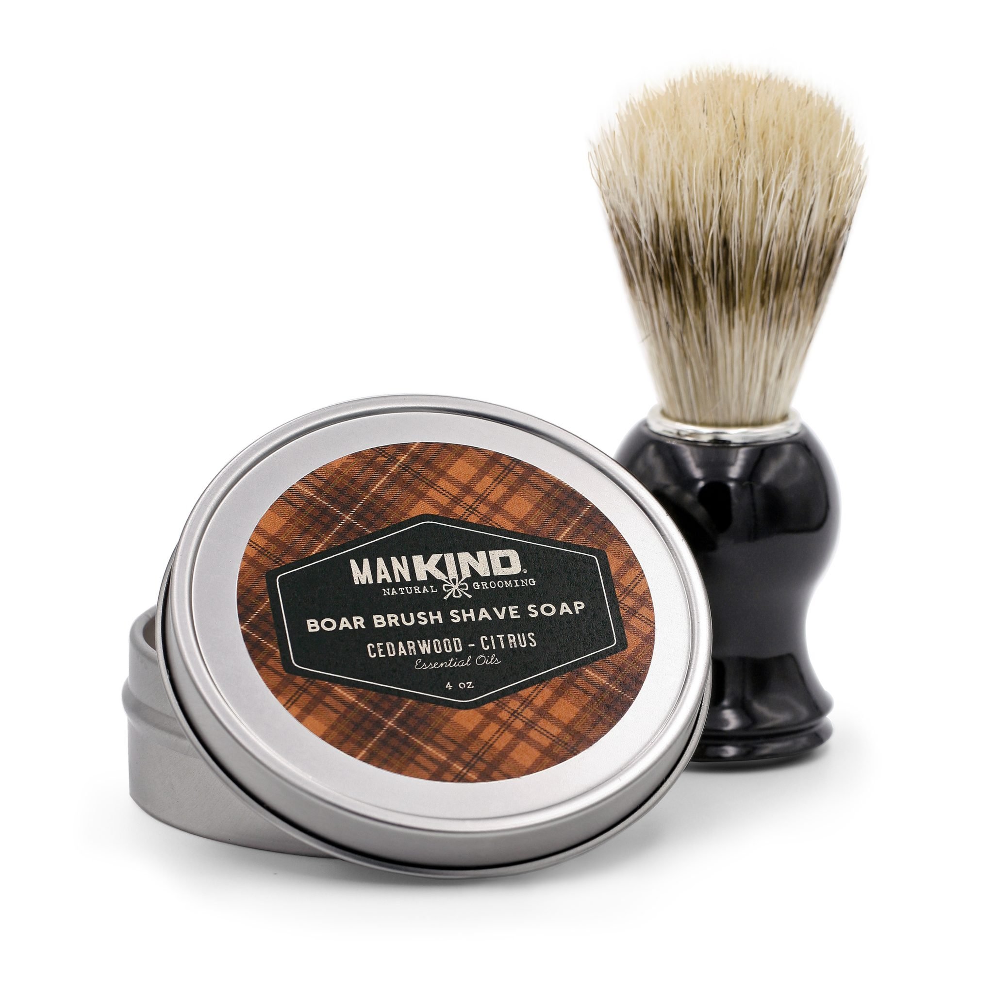 manKIND Boar Brush Shave Soap – KIND apothecary