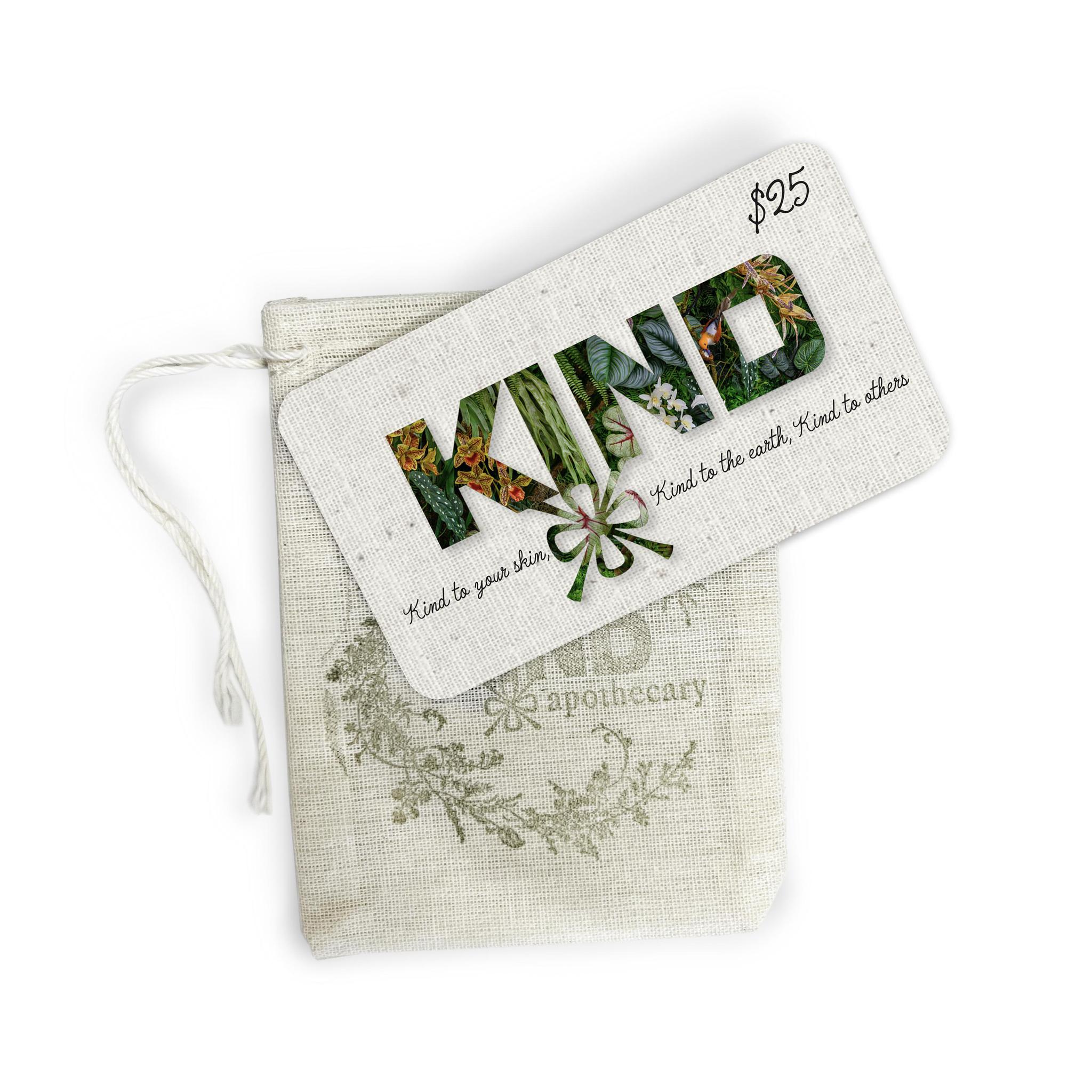 KIND Gift Card – KIND apothecary