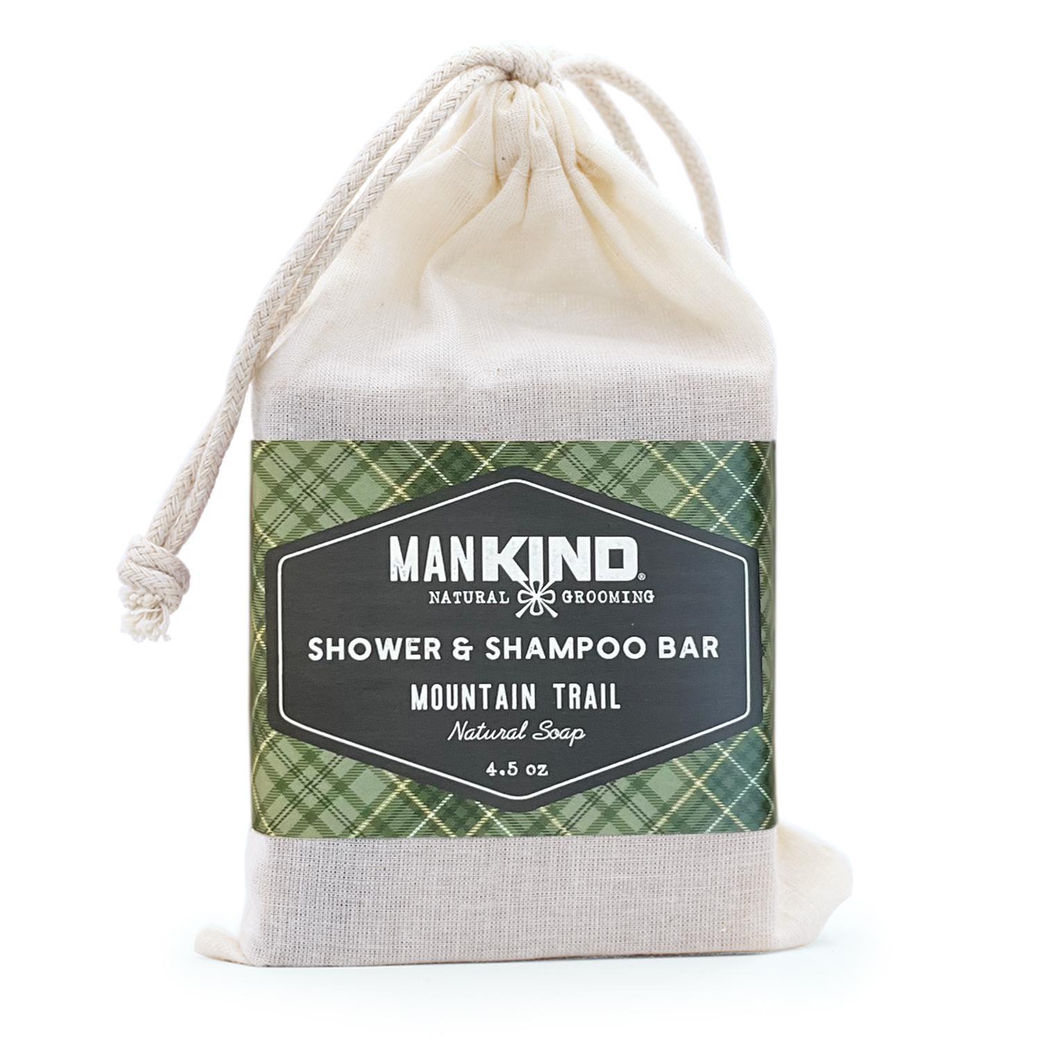 mankind Mountain Trail Shower & Shampoo Bar Soap – KIND apothecary